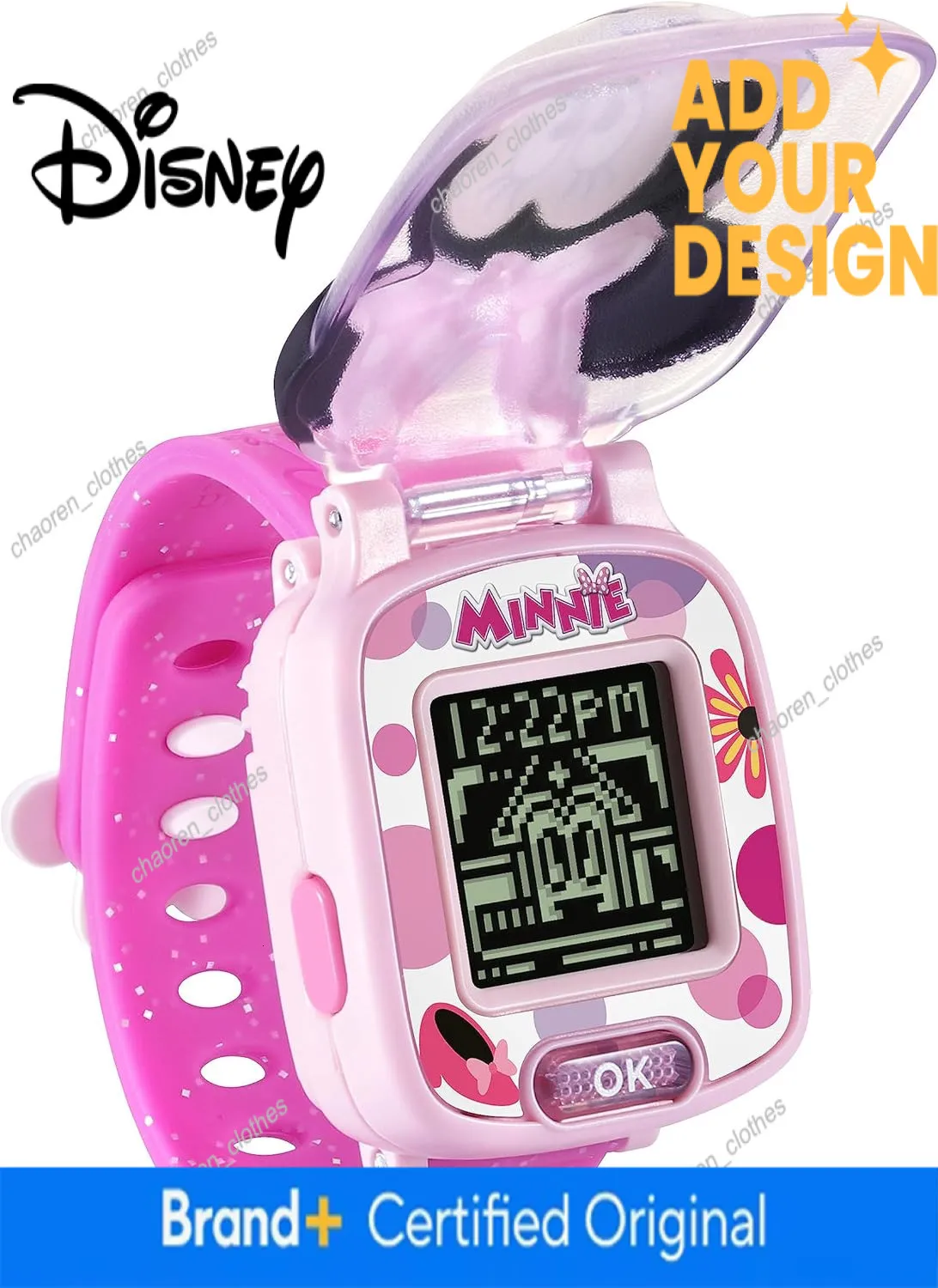 Custom Mickey Mouse VTech Disney Junior Learning Kids Watch Minnie ...