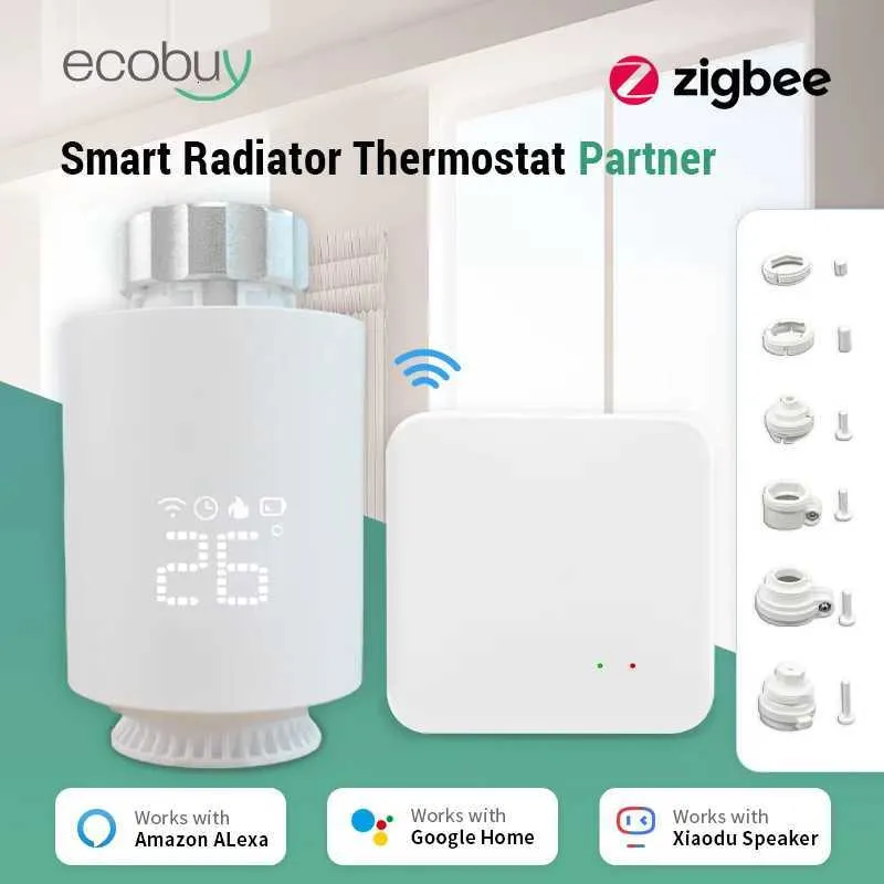 Tuya Zigbee Thermostatic Valve Radiator Thermostat Smart Temperature ...