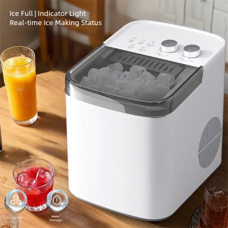 2L mini ice maker portable freezer for household and dormitory use from ...