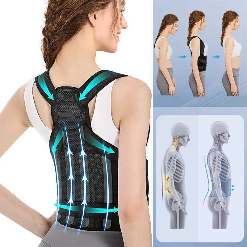 Lumbar Posture Correction Bands Adjustable Support Vest And Belt For ...