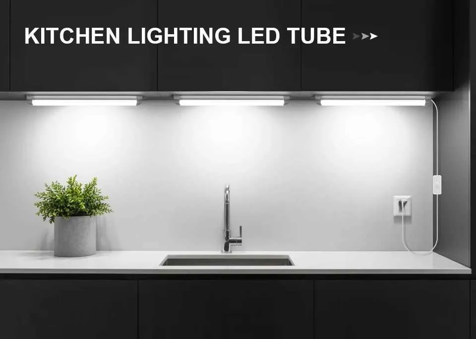 50CM T8 25W LED Tube Light U-Shaped AC Cool White 5500-7000K Kitchen ...