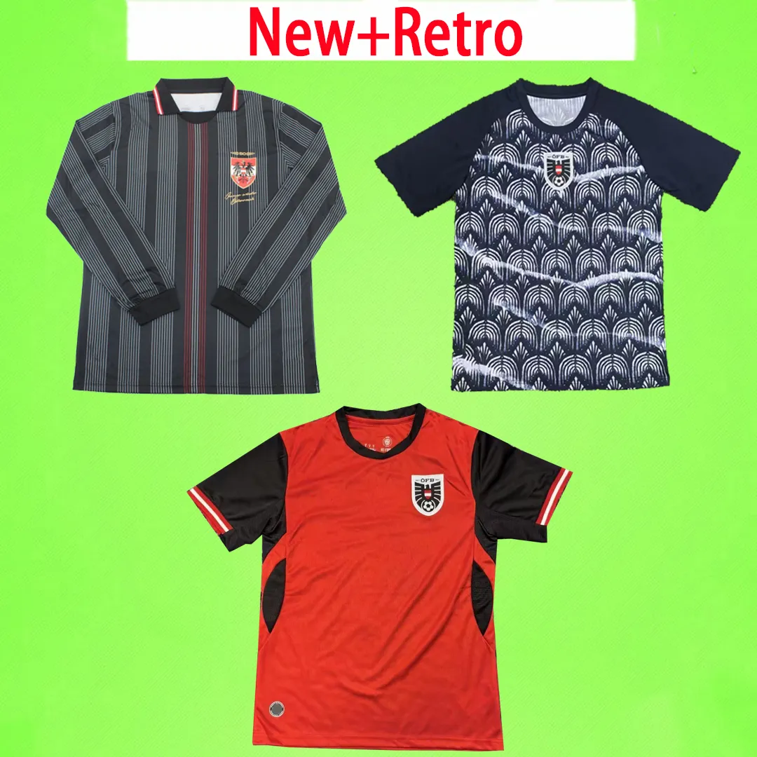 New Retro Austria Soccer Jerseys 2025 150th Anniversary Football Shirts ...