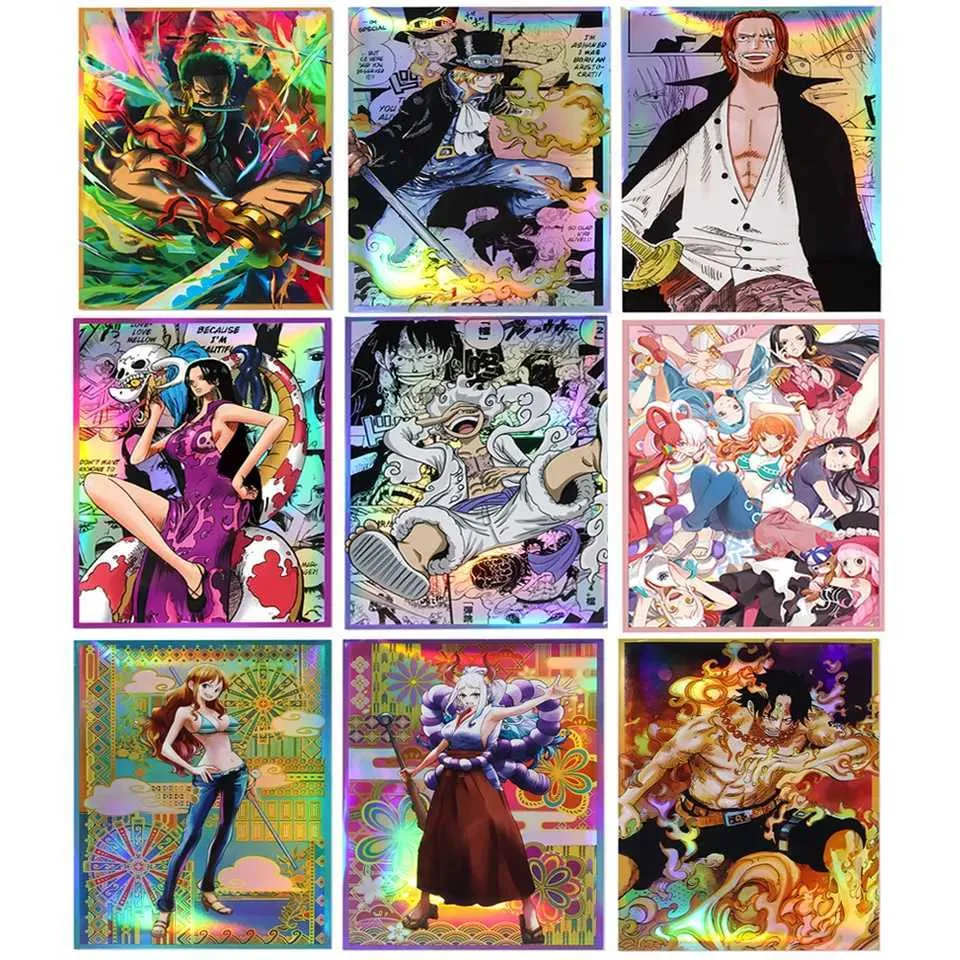67x92mm Piece Card Sleeves Ace Shanks Empress Nami /MTG/PKM Trading ...