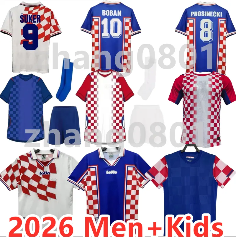2026 Eurocopa Croacia Camisetas De Fútbol Modric 26 27 BREKALO PERISIC ...
