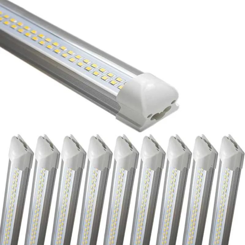 4ft T8 AC LED Tube Light Dual Double Chip Integrated Ceiling Fixture ...