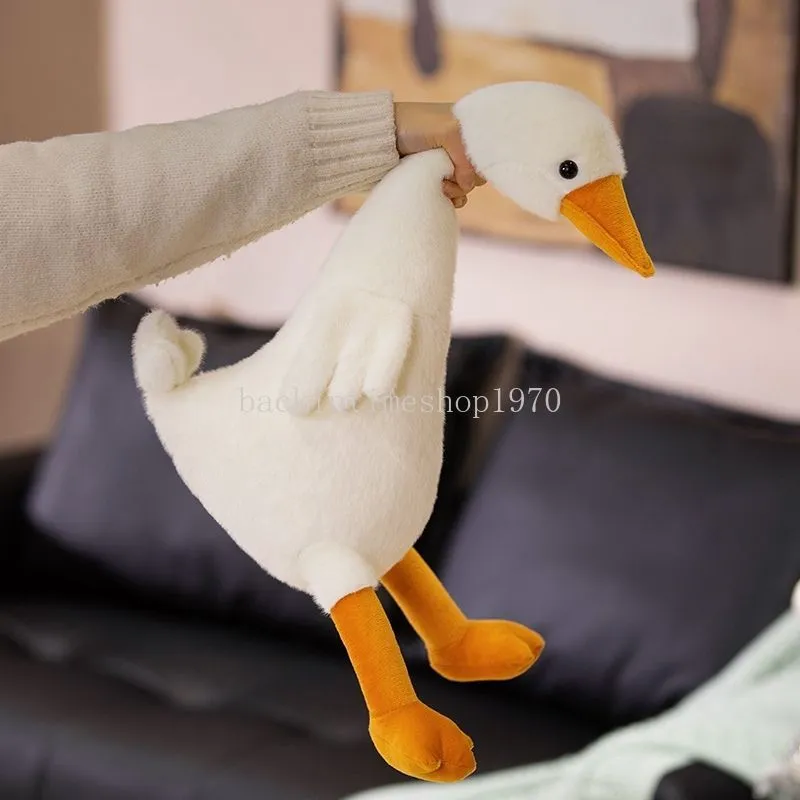 130CM Giant Duck Plush Pillow Soft Stuffed Animal Toy for Birthday ...