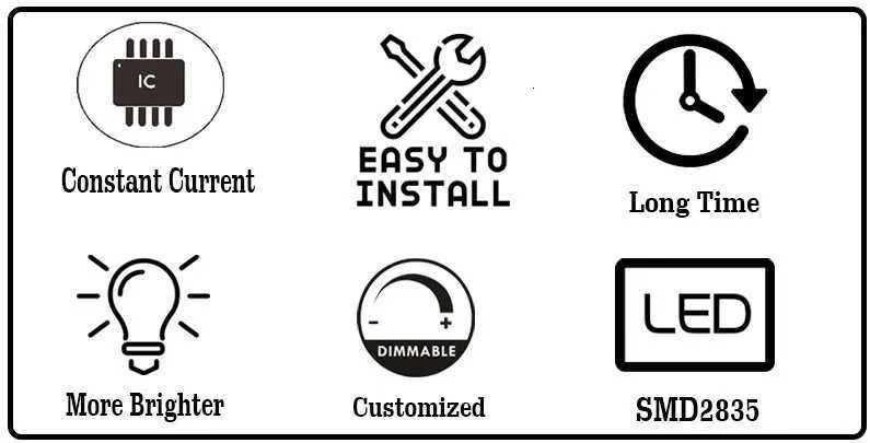 4ft T8 AC LED Tube Light Dual Double Chip Integrated Ceiling Fixture ...