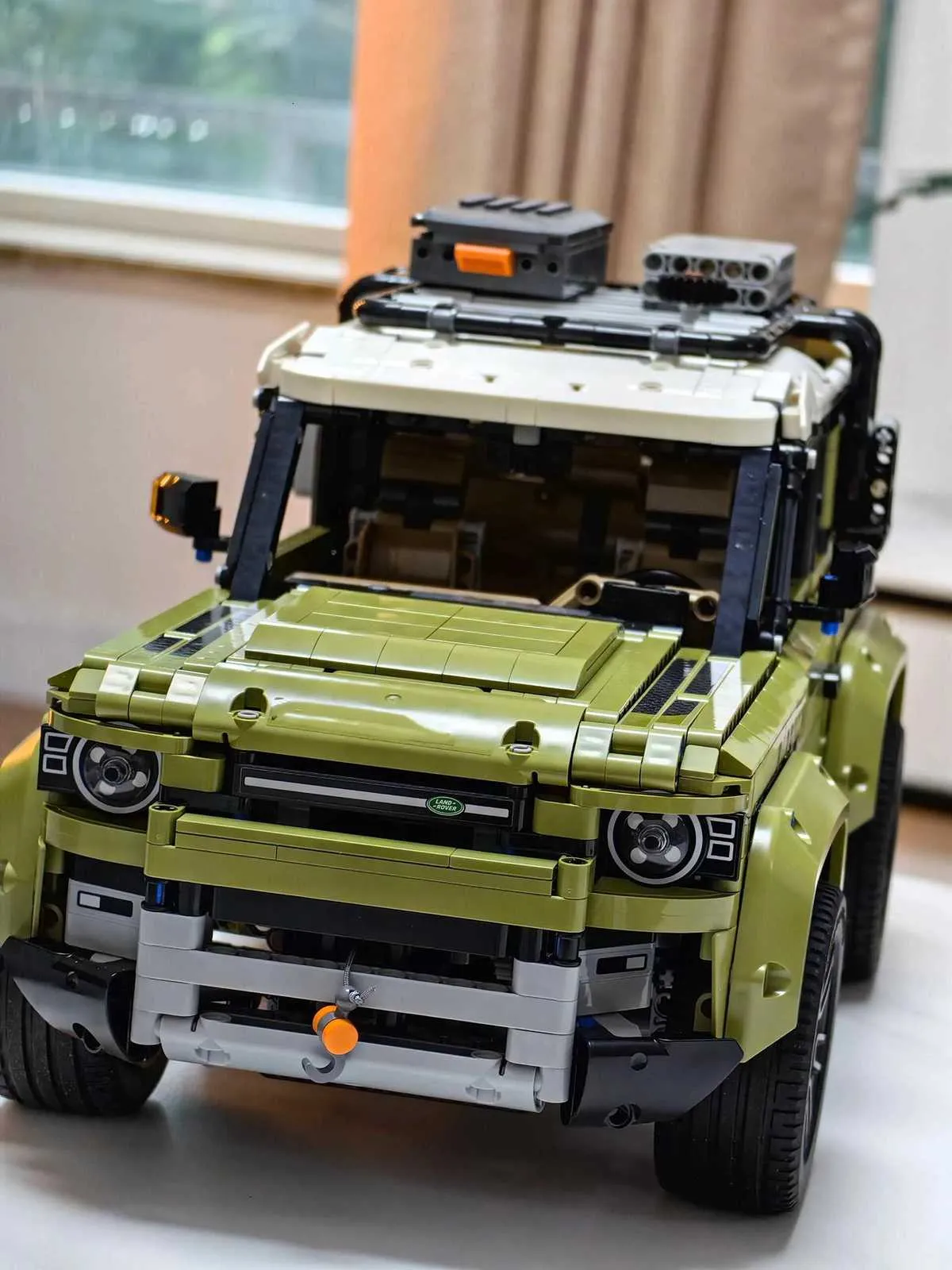 Technical Rover Defender Collectors Wooden Off Road Vehicle Building ...