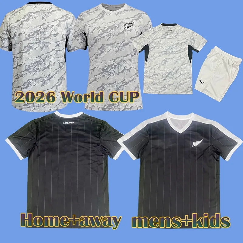 New Zealand National Team Soccer Jersey 2026 2027 Chris Wood, Ben Waine ...