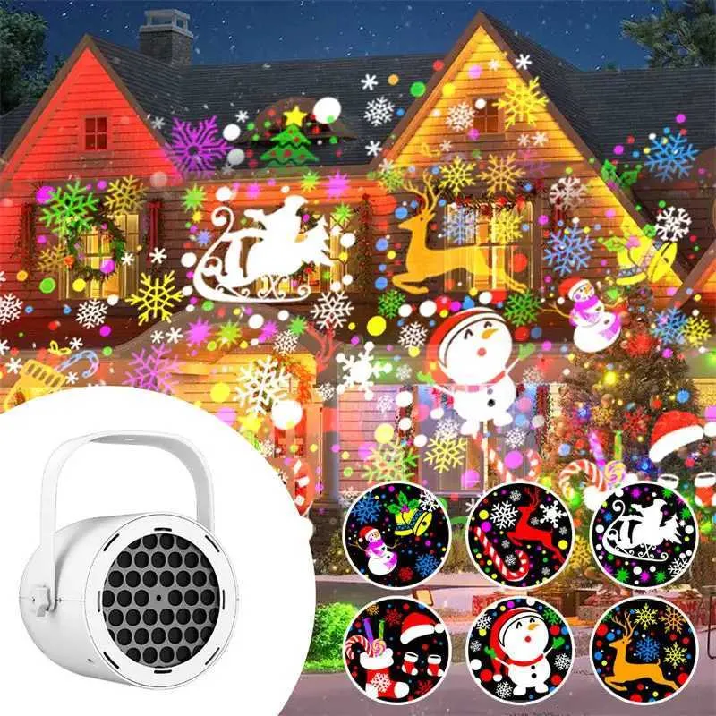 16-Pattern USB Christmas Projector Light with High Brightness LED ...