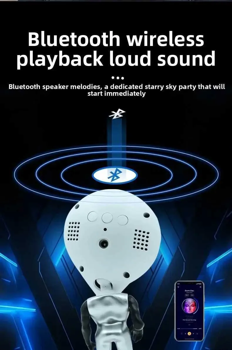 USB Powered Alien Galaxy Projector Light LED Laser Star Night Light ...