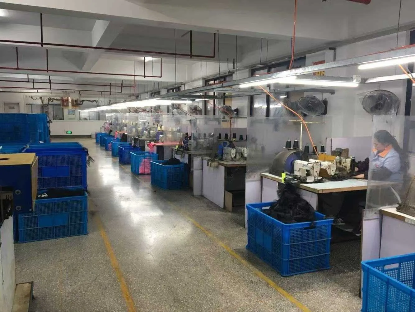 Womens Long Brown Curly Wig with Bangs 32 in Natural Wave Lace Cap ...