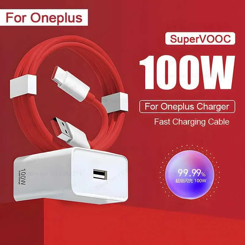 OnePlus Charger Cable 100W SuperVOOC USB Type C Fast Charging for ...