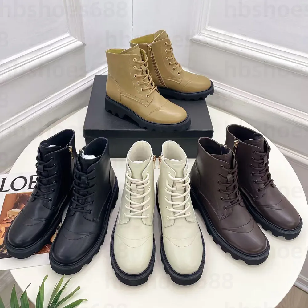 Chunky Heel Cowskin Leather Ankle Boots for Women with Zip Closure and ...