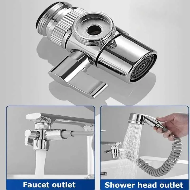 Washbasin Pool Shampoo Shower Booster Nozzle Set ABS Plastic External ...