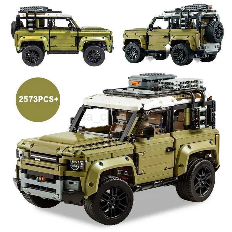 Off Road Defender Sports Car Building Blocks Set MOC Car Toy Blocks ...