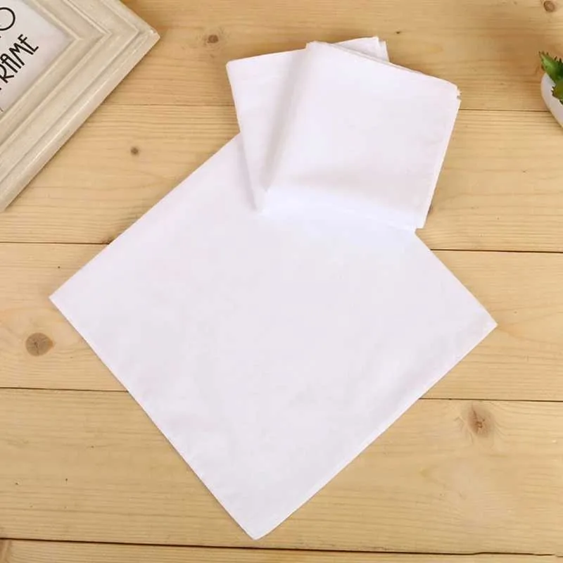 Cotton Square Handkerchiefs for Women with Letter Embroidery, Nylon ...