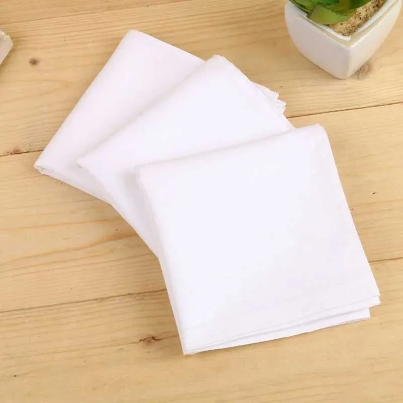 Cotton Square Handkerchiefs for Women with Letter Embroidery, Nylon ...