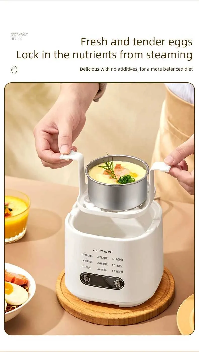 Electric Egg Boiler Breakfast Machine Egg Custard Multicooker Automatic ...