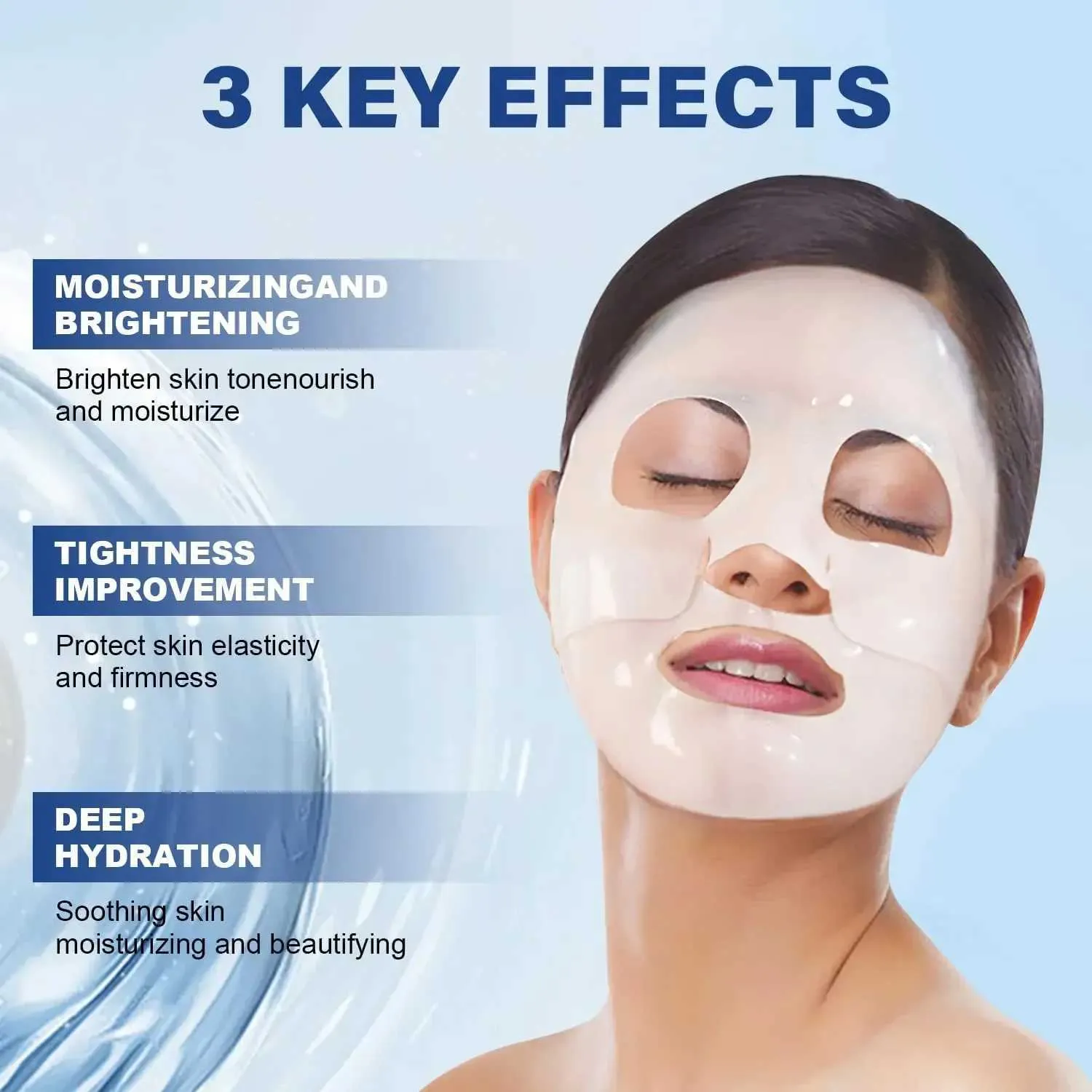 Deep Collagen Anti Wrinkle Lifting Mask Overnight Firming Moisturizing ...