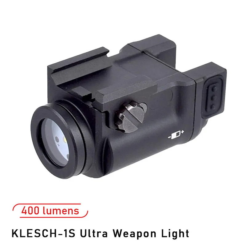 Tactical KLESCH 1S LED Redline Flashlight With 400 Lumens Output For ...