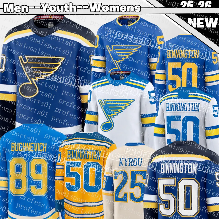 St Louis Blues Jersey #25 Jordan Kyrou #18 Robert... From ...