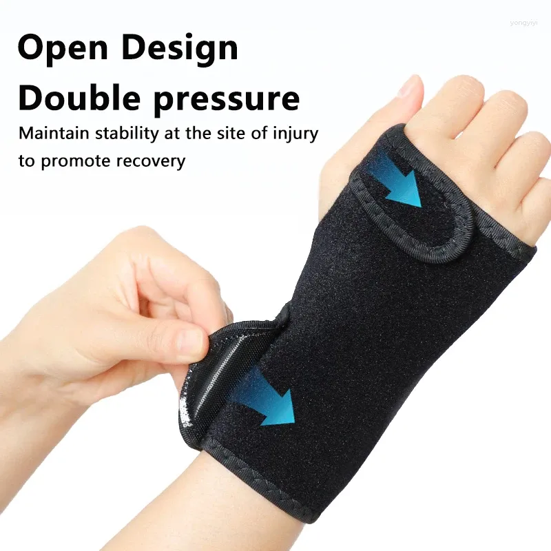 Wrist Support Splint Adjustable Polyester Orthopedic Hand Brace for ...