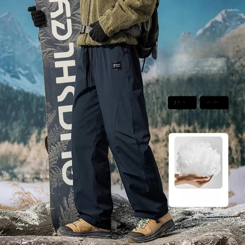 Softshell Hiking Trousers for Men and Women, Heavyweight Windproof ...