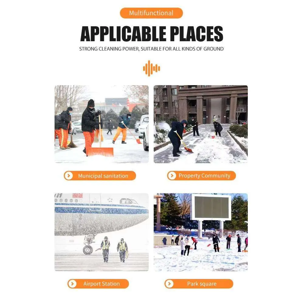 Versatile snowplow machine with 15 horsepower and 50 cm roller brush ...