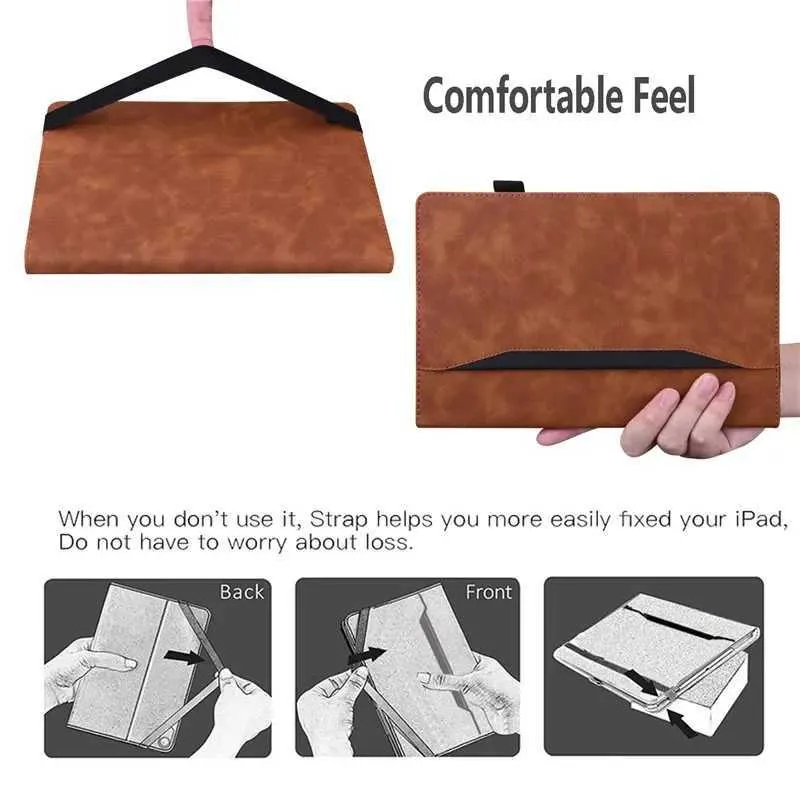 For Redmi Pad SE 8.7 inch Case Luxury Wallet Stand Tablet Cover for ...