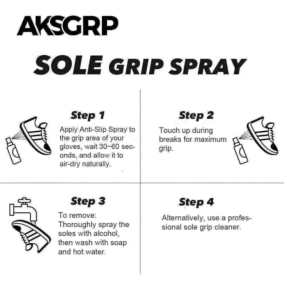 Quick-Dry Non-Slip Sports Grip for Shoes and Gloves with Durable ...