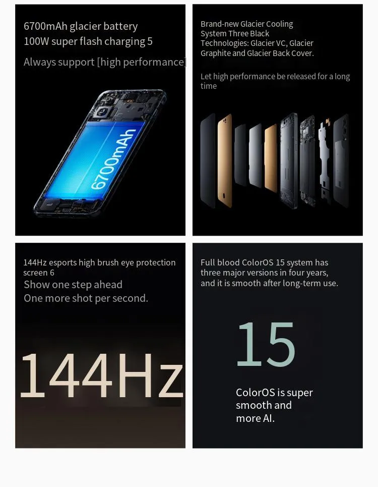 One Plus Ace 5 Ultra Mobile Phone 16GB RAM 512GB ROM Dimensity 9400 ...