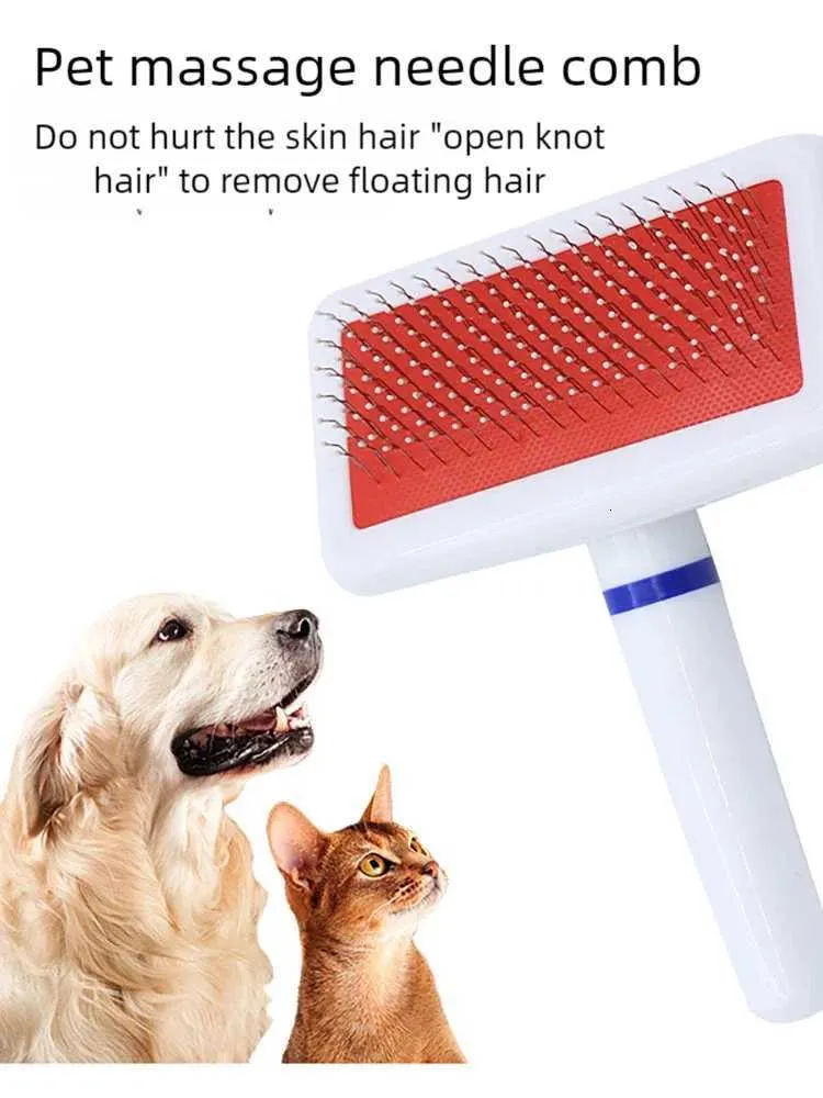 Pet Grooming Comb for Dogs Cats Puppies Small Pets Plastic Shedding ...