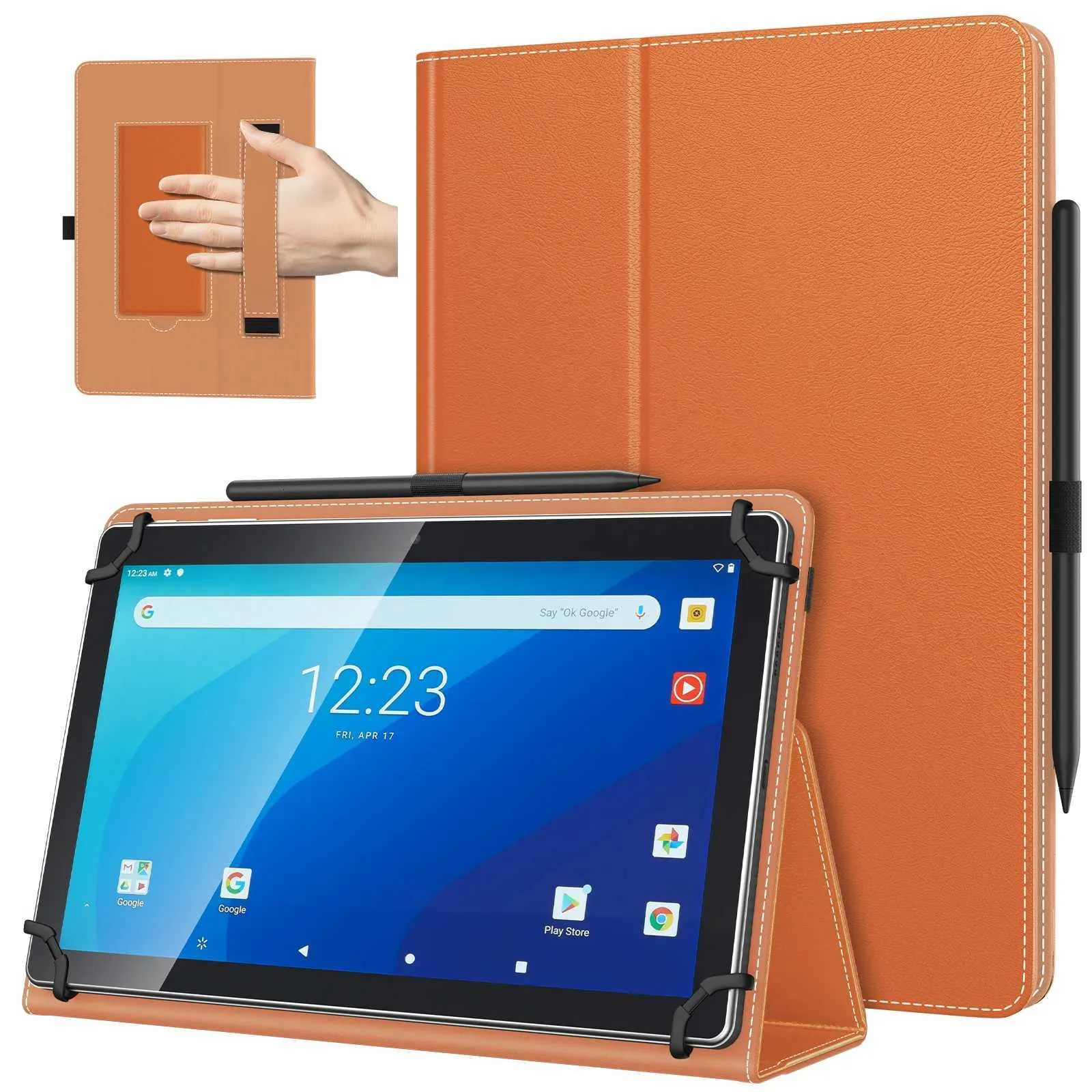 Universal Tablet Case for 9-11 Inch Android Tablets with Pen Loop ...