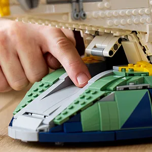 LEGO Star Wars Jango Fetts Firespray-Class Starship Building Set for ...