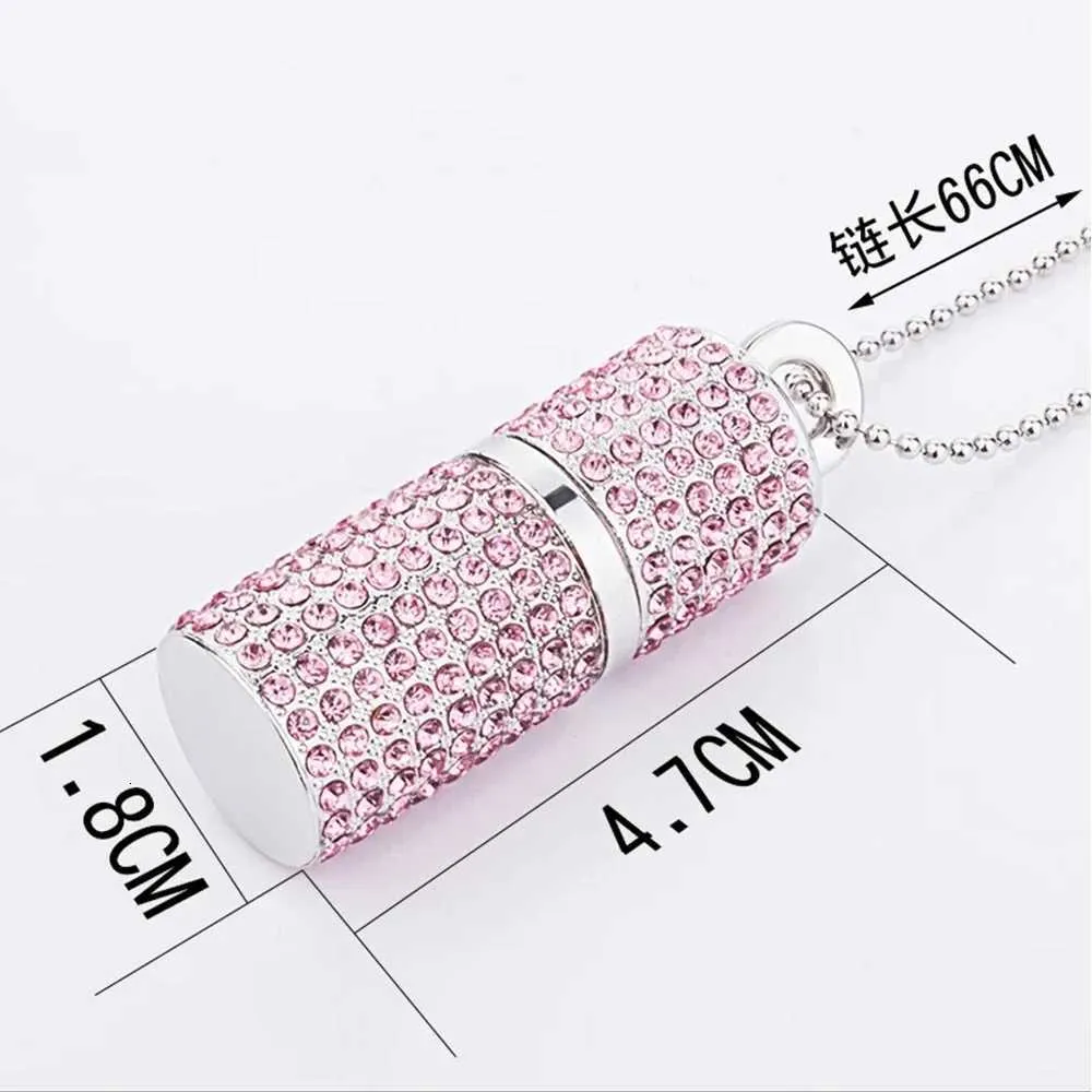 JASTER Crystal USB 2.0 Flash Drive 32GB 64GB 128GB Silver Necklace ...