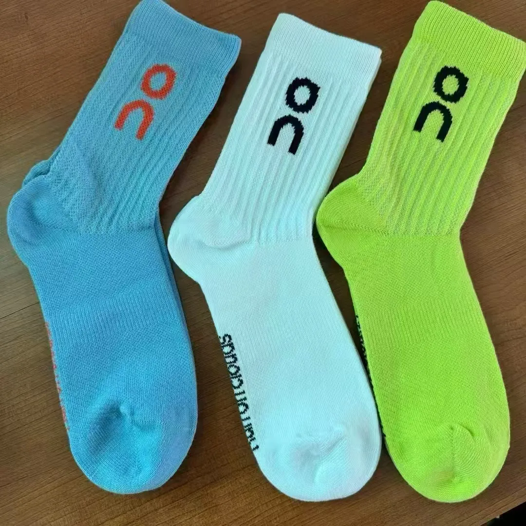 Designer Socks Men's Cotton Athletic Socks Classic Mid Calf Running ...