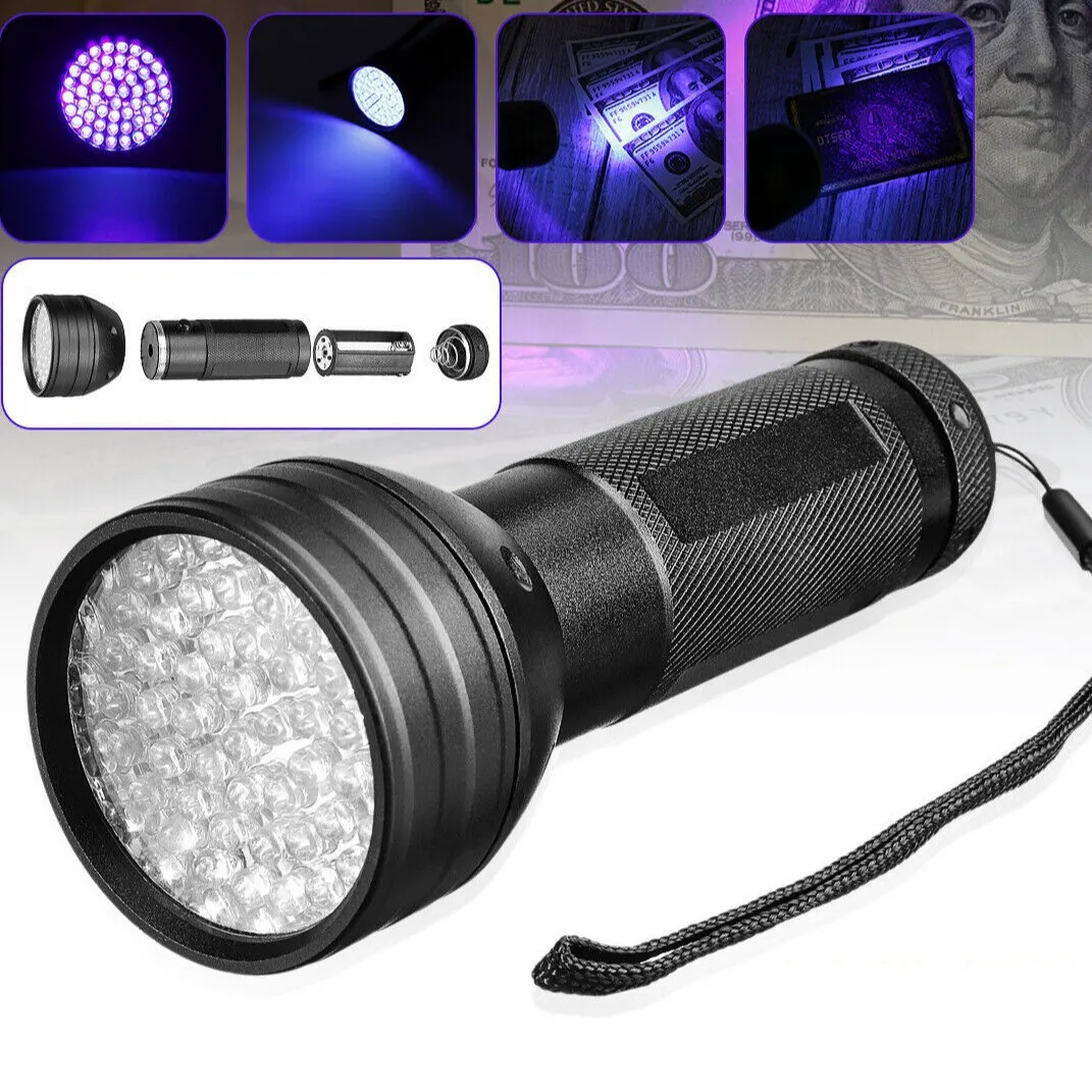 51 UV Ultraviolet LED Flashlights 395nm Blacklight... From Stayrich, $4 ...