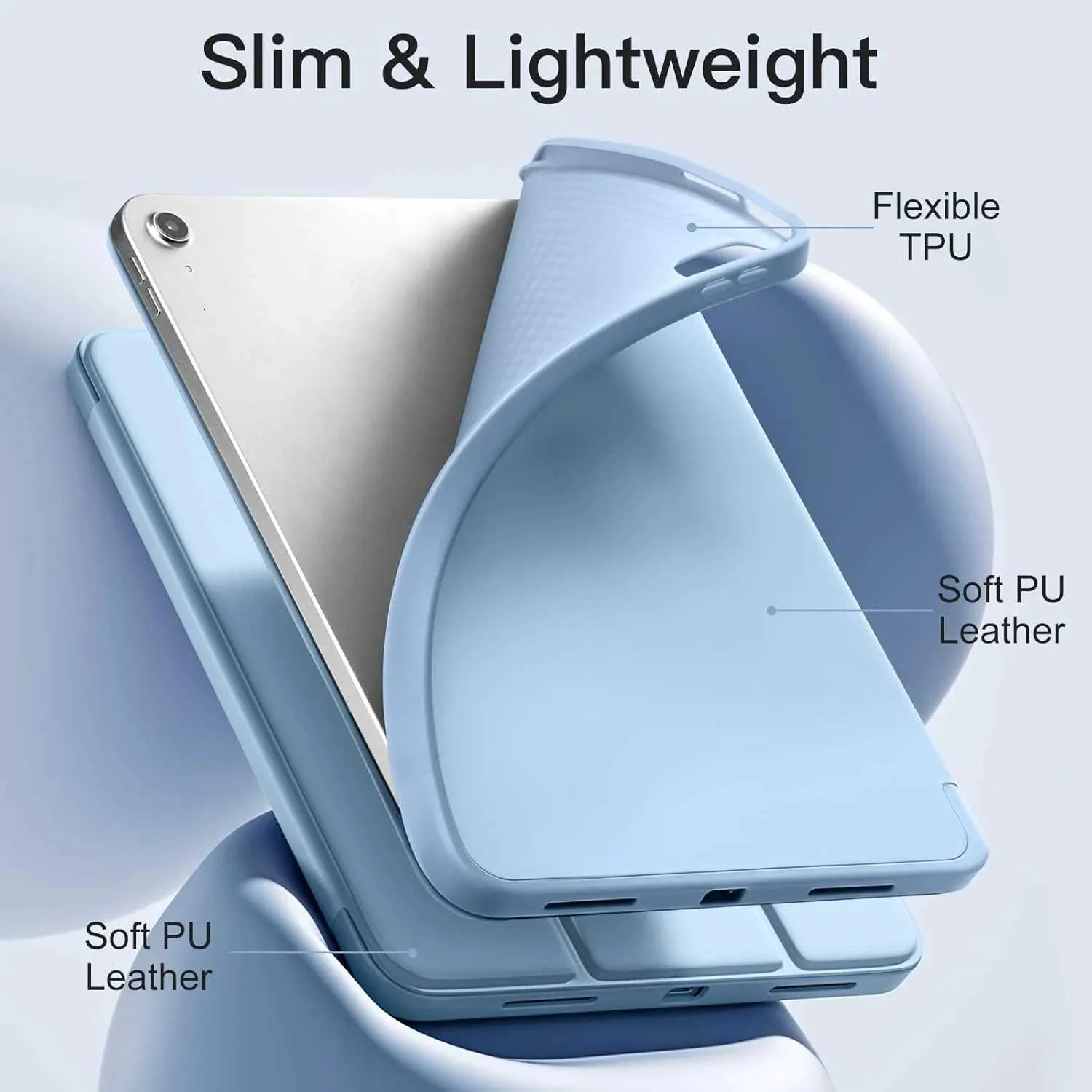 Slim Tri-Fold Stand Case for Tab M11/K11 TB-330FU/TB-331FC Xiaoxin Pad ...