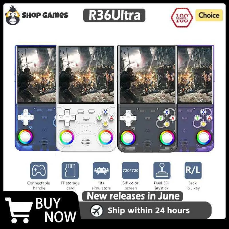 R36 Ultra 2025 Open Source Console Games On Mobile With Linux System, 4 ...