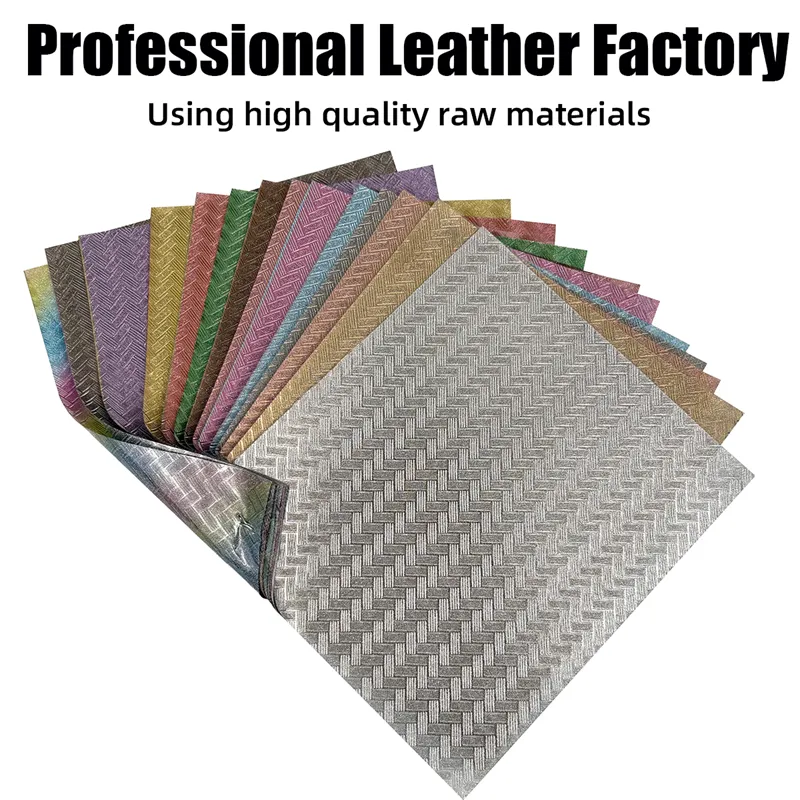 Reflective Holographic Synthetic PU Leather Fabric Sheet for Upholstery ...