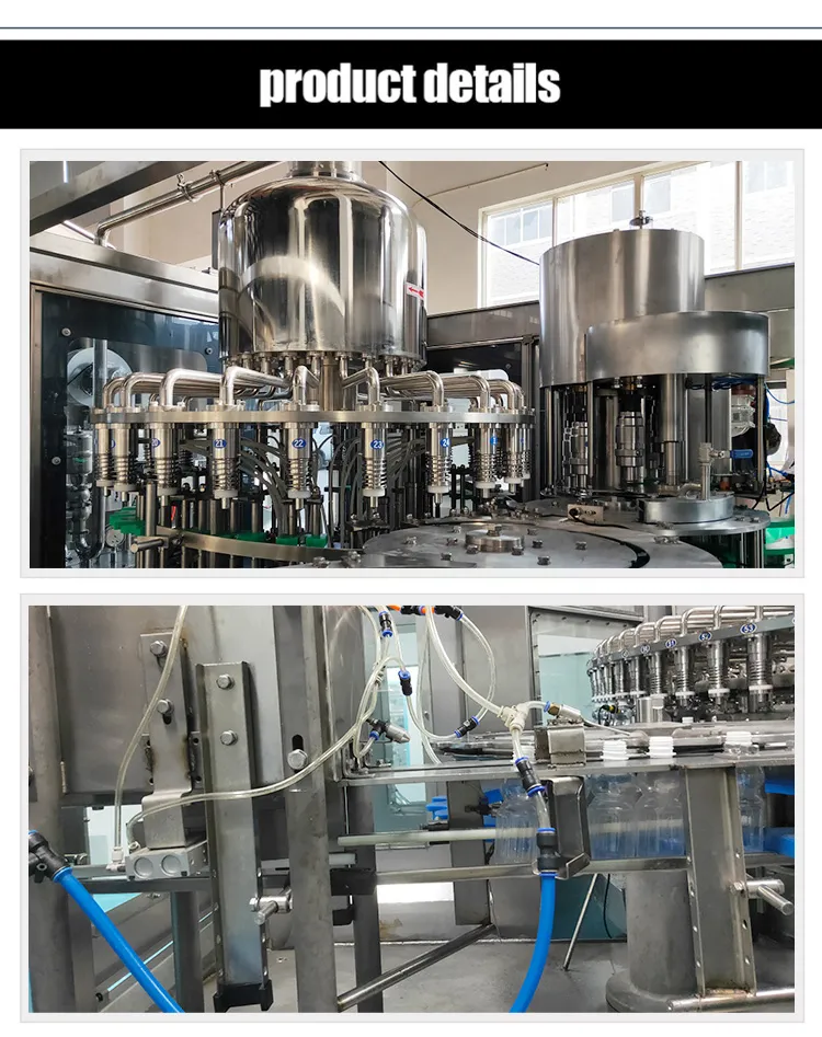 Complete Water Bottling Plant with 12 Nozzle Filling and Plastic ...