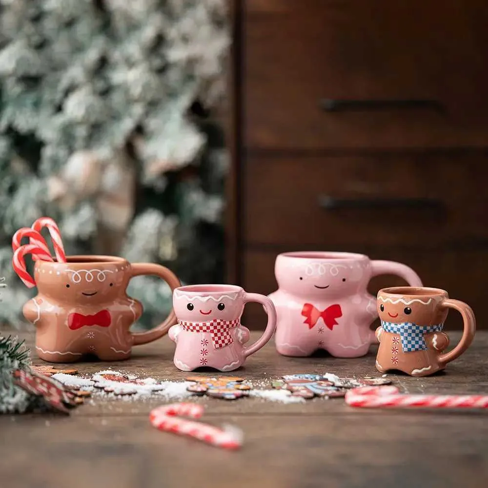 Christmas Gingerbread Man Ceramic Mug Cute Coffee... From Uk_leeds, $9. ...