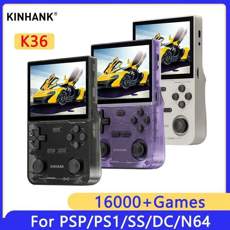 KINHANK K36 Retro Handheld Game Console 3.5 IPS... From Wangcai03, $20. ...
