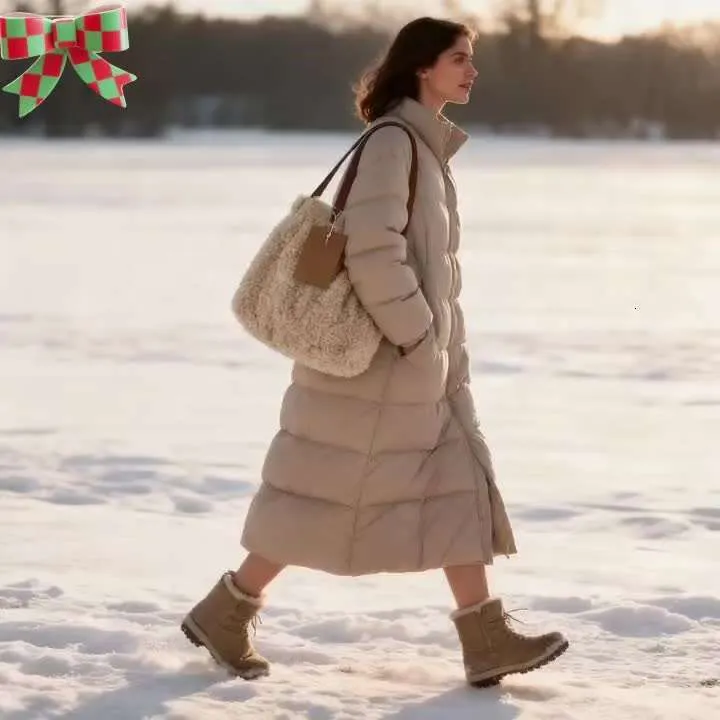 Plush Fleece Tote Bag Large Capacity Crossbody Purse with Magnetic ...