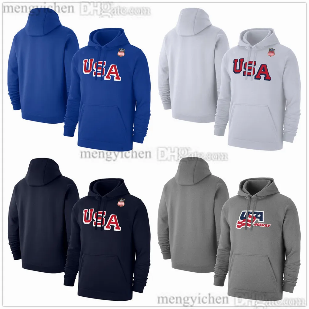 Milano Cortina Usa Hockey Pullover Hoodie Team USA 2026 Featuring ...