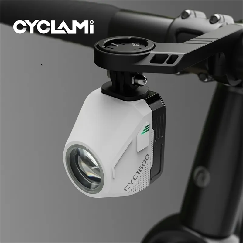 CYCLAMI Bike Front Headlight 1600 Lumen LED Wireless Remote IPX6 ...