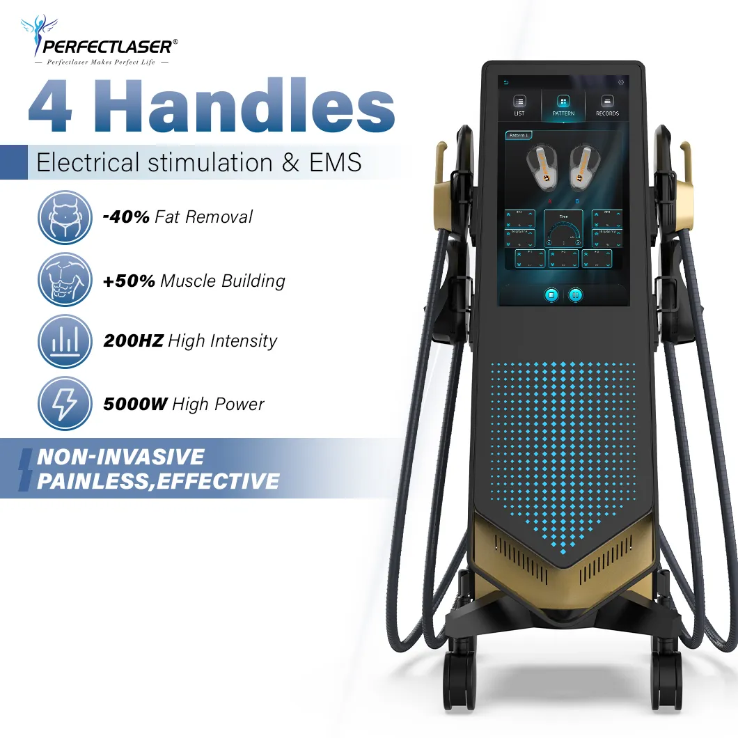 EMS Muscle Building Machine 5000W High Intensity Focused ...