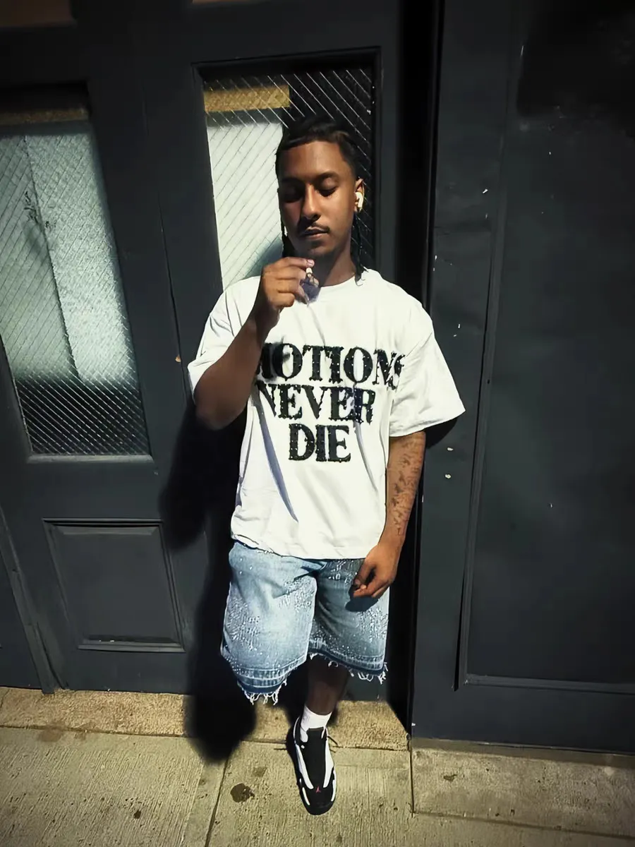 Graphic T Shirt Men Loose Fit 100% Cotton Hip Hop Rock Style Summer ...