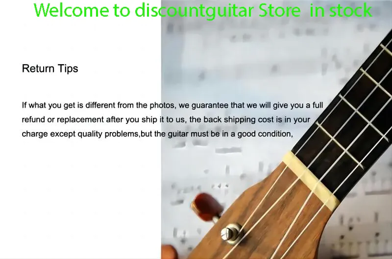 Electric Guitar Solid Body Mahogany Body Maple Fingerboard Chrome ...